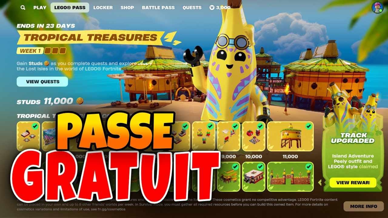 Nouveau Pass PEELY Event GRATUIT sur Fortnite Saison 4 - YouTube