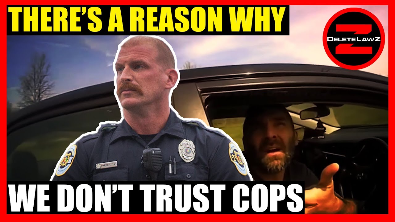 WATCH AS A POLICE OFFICER GETS MAD AND ESCALATES A TRAFFIC STOP! - YouTube