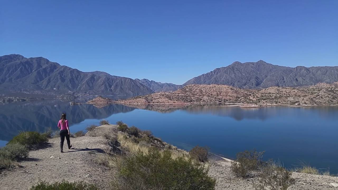 The most beautiful lake I ever seen - Lago Potrerillos Mendoza - YouTube