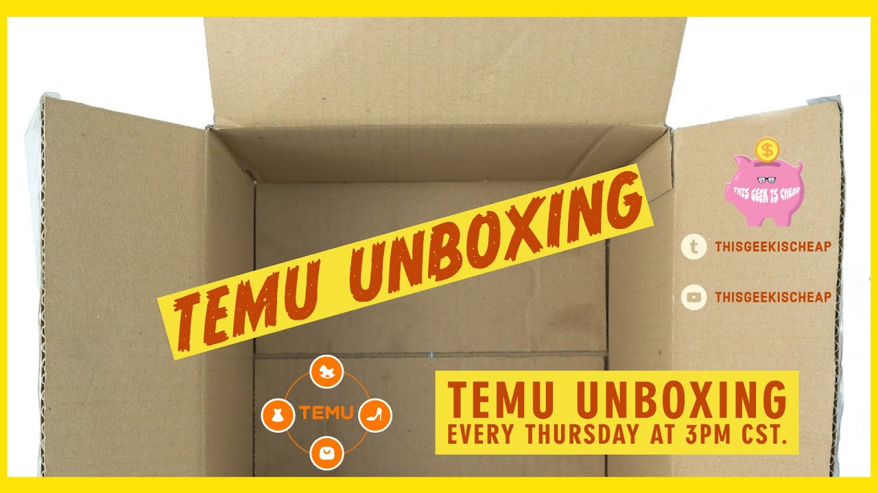 Temu Unboxing for May 11th 2023 - YouTube