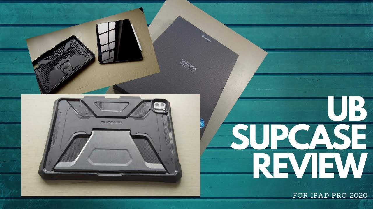 Supcase UB for 11 inch Ipad PRO review - YouTube