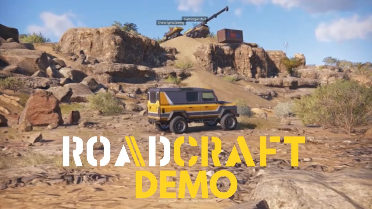 RoadCraft Demo Now Available On Steam - YouTube