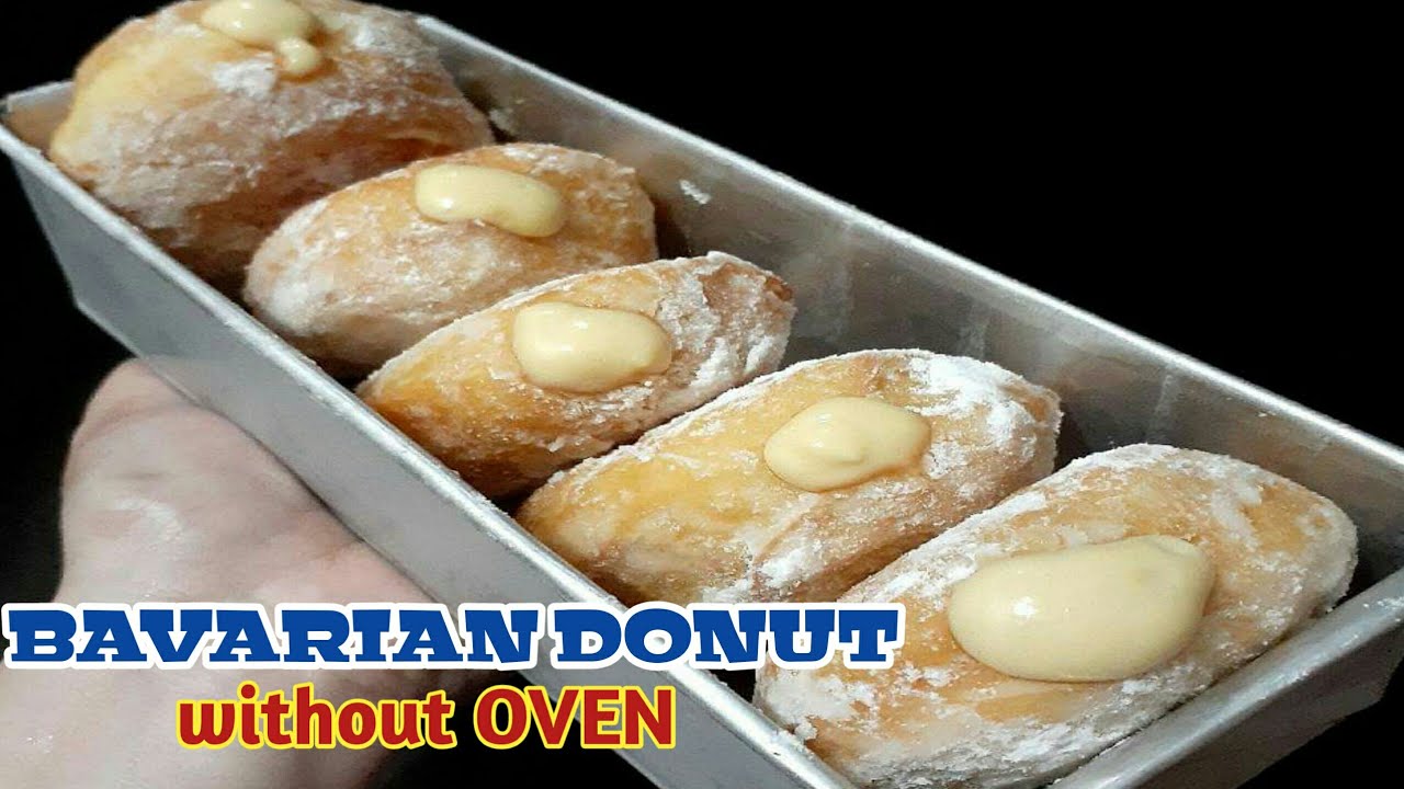 BAVARIAN DONUT/HOW TO MAKE DONUT BAVARIAN/PANLASANG PINOY/PANG NEGOSYO ...