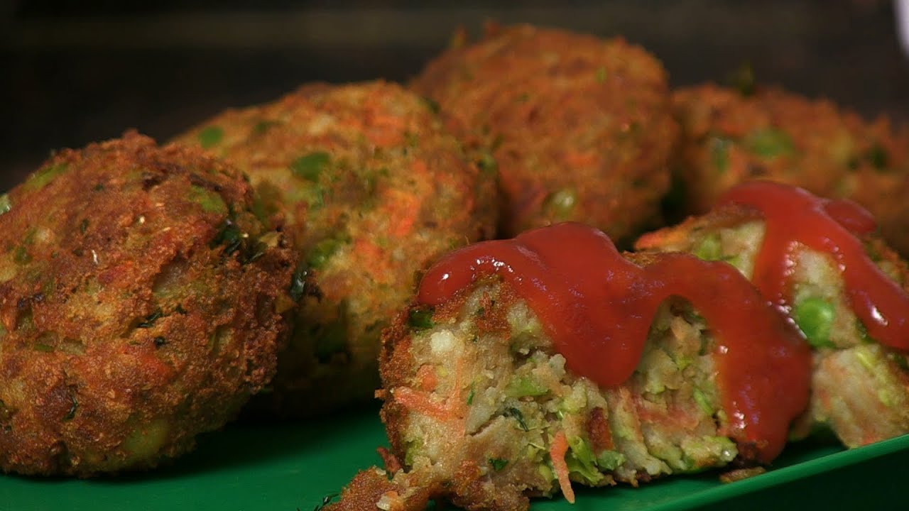Recipe - Hari Bhari Tikki (मराठी) - YouTube