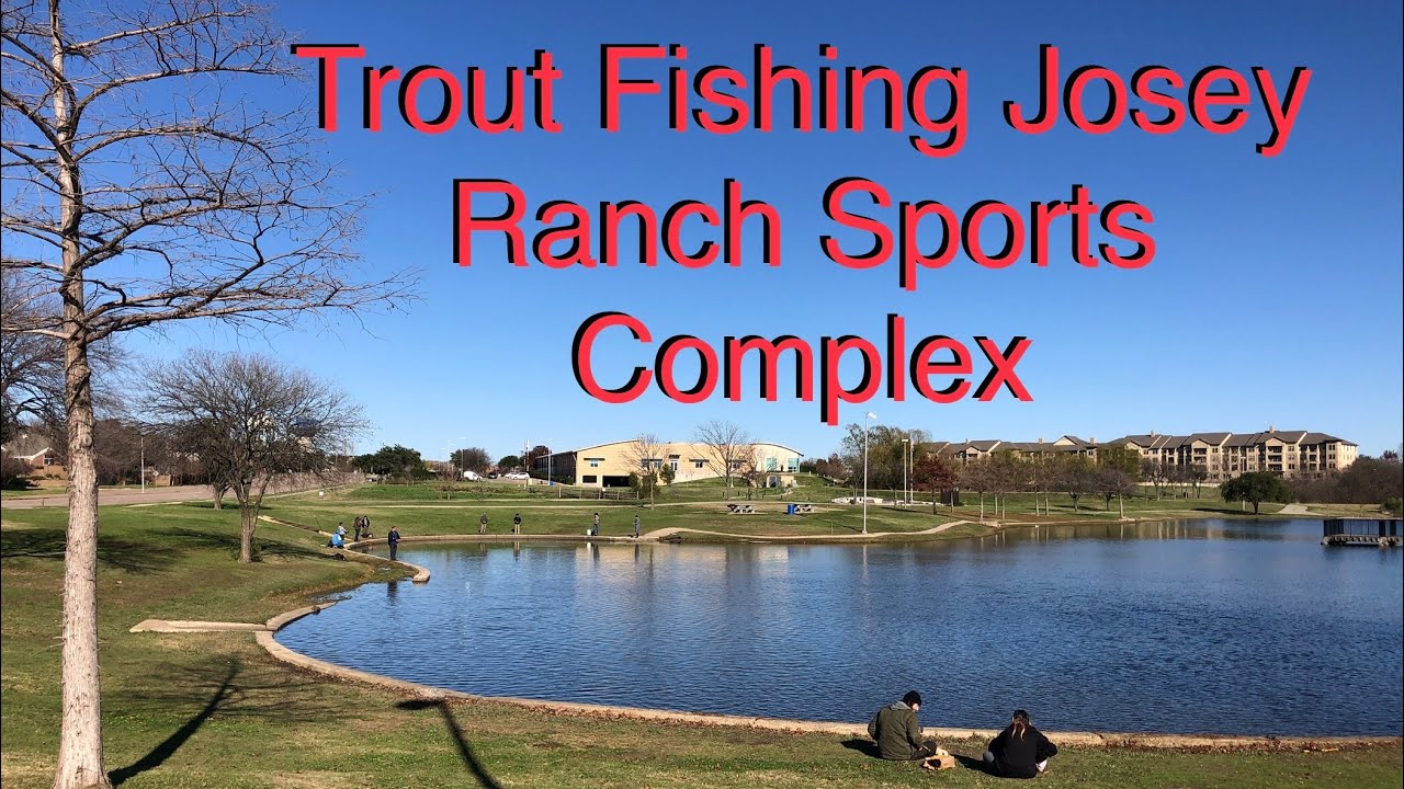 Josey Ranch Pond Trout Fishing - YouTube