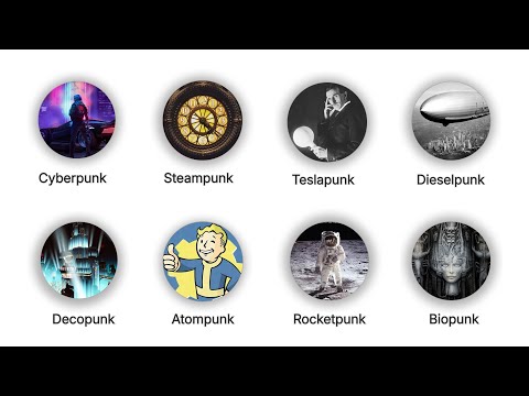 Every sci-fi punk subgenre explained (Part I) #cyberpunk #steampunk #atompunk #biopunk