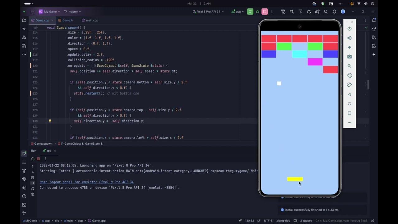 Breakout - Finalizing Ball | Android Gamedev #18 - YouTube