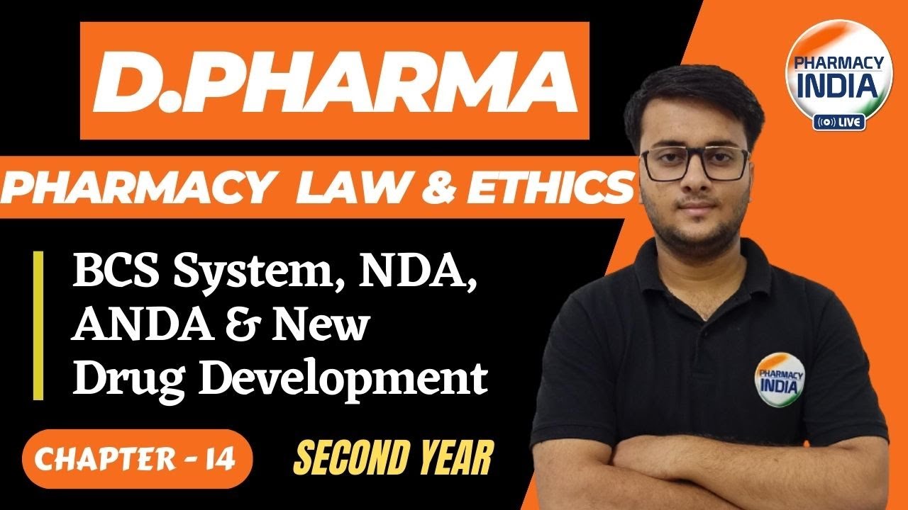 BCS System, NDA, ANDA & New Drug Development| CHAPTER - 14 | SECOND ...