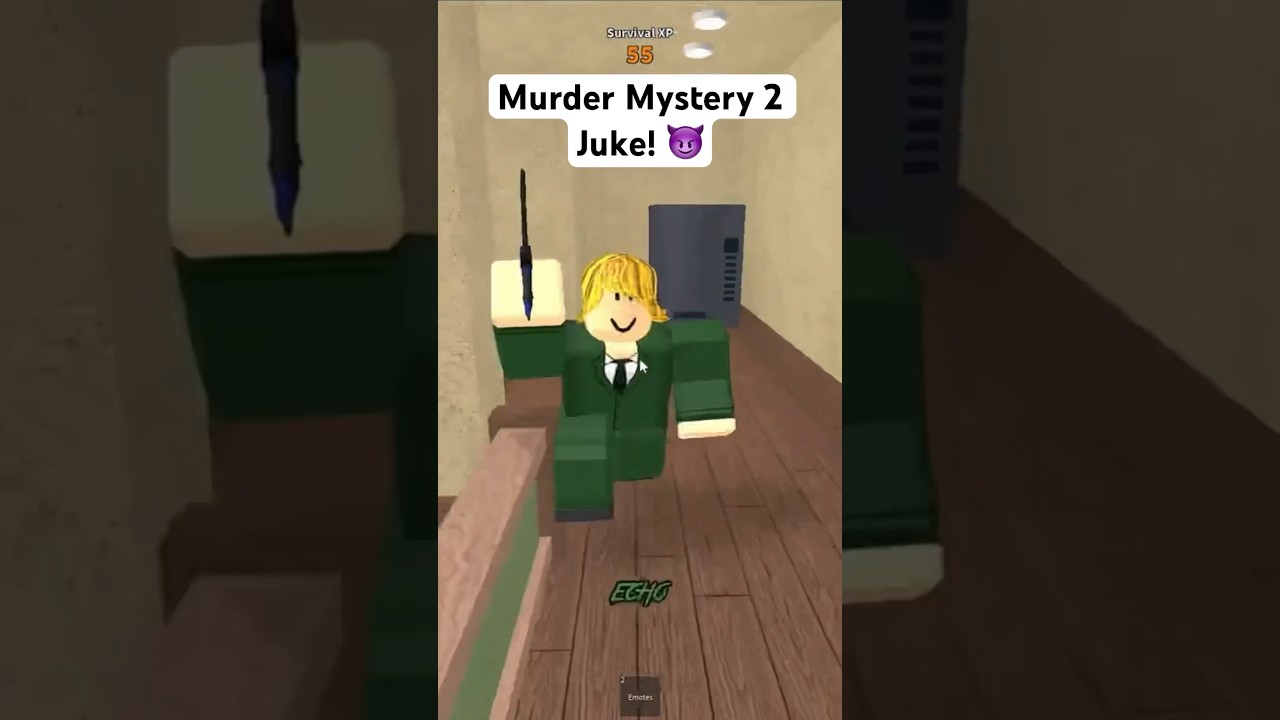 Murder Mystery 2 JUKE! 😈#roblox - YouTube