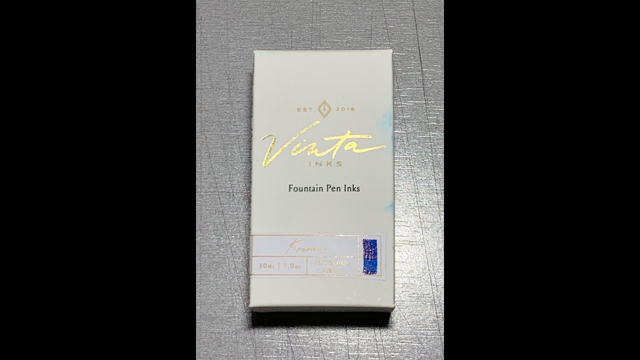 Vinta Inks Cosmic Blue Kosmos Review - YouTube
