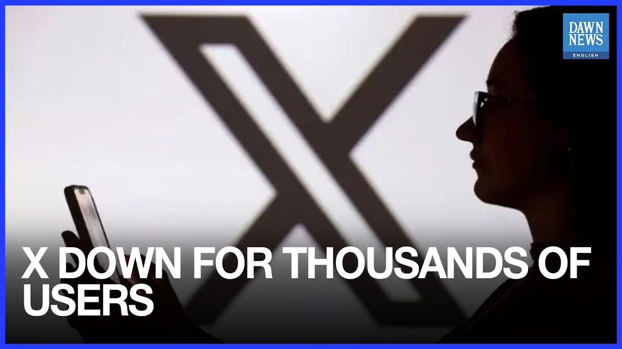X Down for Thousands of Users, Downdetector Shows | Dawn News English ...