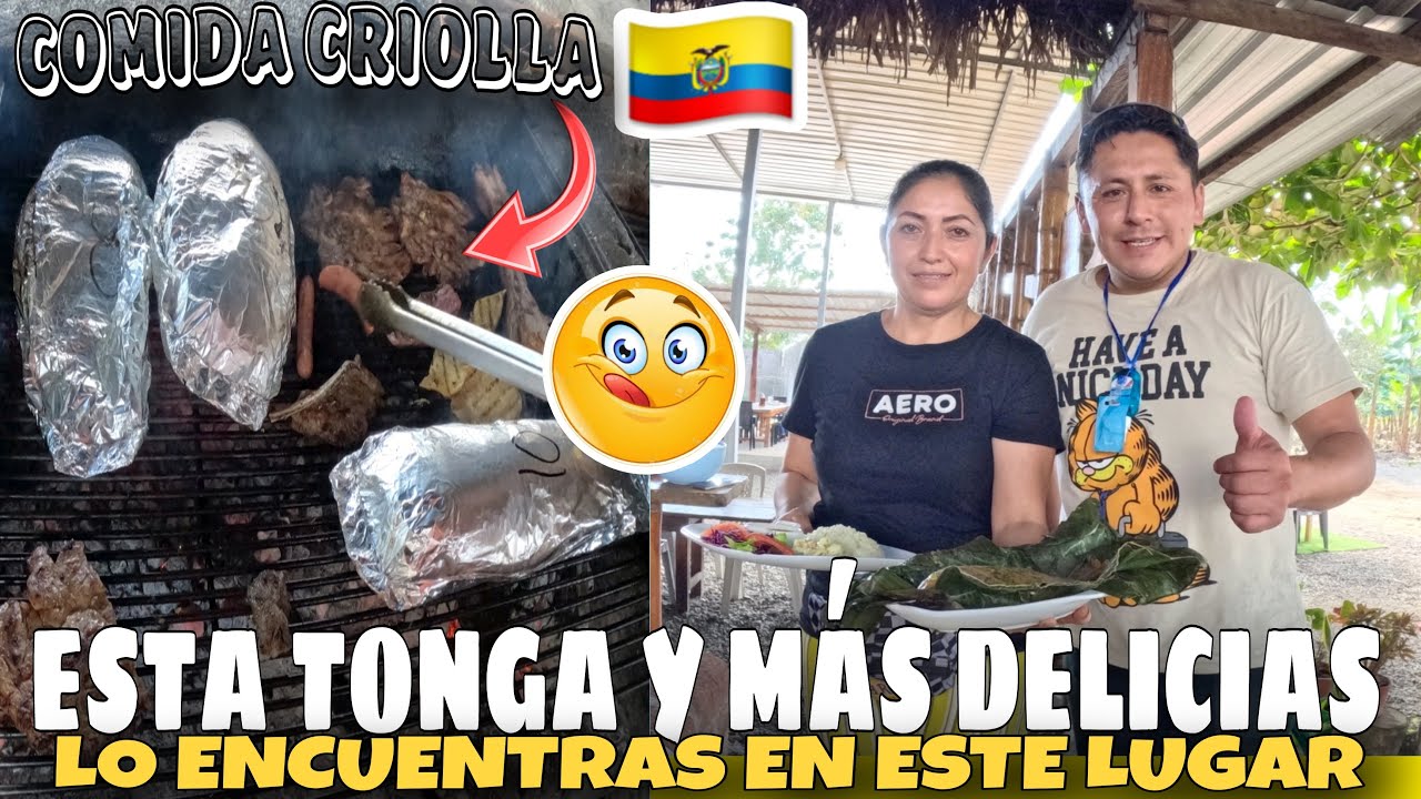 Aquí está la TONGA MANABA más GRANDE que he PROBADO | LA MANÁ-COTOPAXI ...