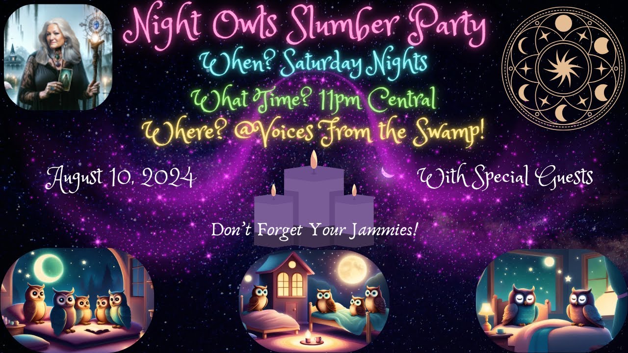 Night Owls Slumber Party with Special Guests - YouTube