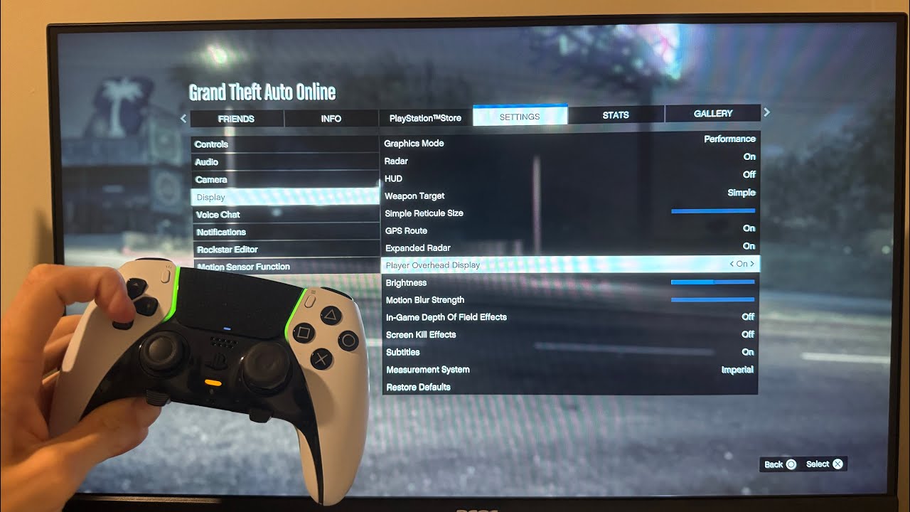 GTA 5 Online: How to Turn On/Off Player Overhead Display Tutorial! (Easy Method) *UPDATED 2024 ...