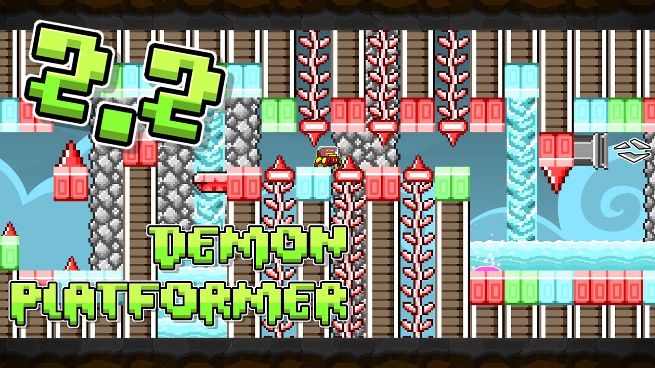 GD 2.2 Platformer Demon / "White Palace" by Me! - YouTube