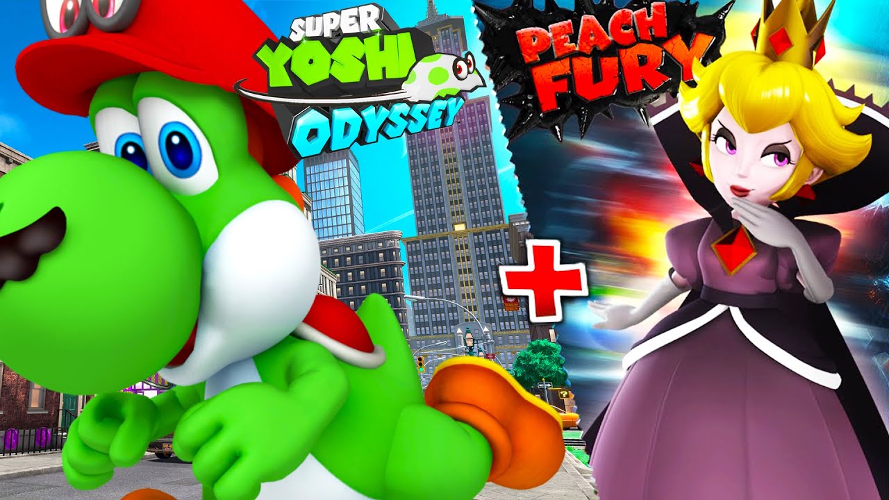 Super Yoshi Odyssey + Peach Fury - Full Game Walkthrough (HD) - YouTube