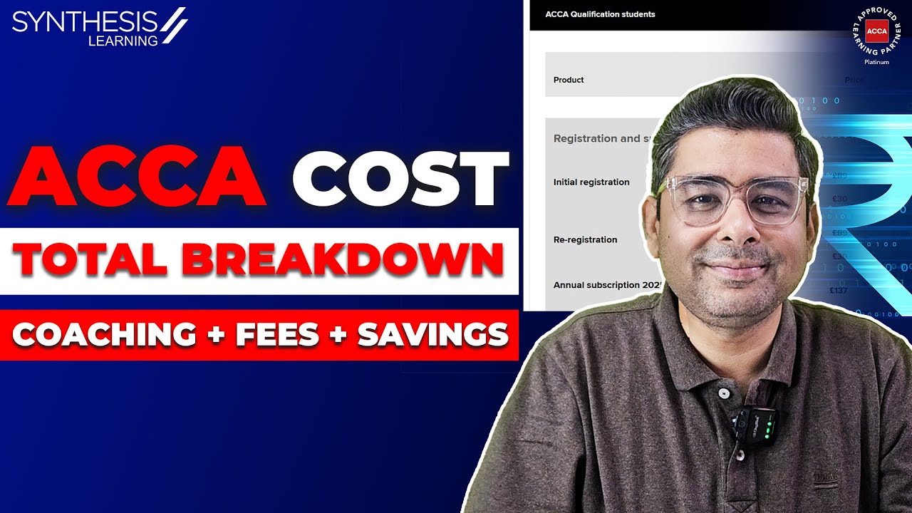 ACCA Total Cost Explained | Complete Fees Breakdown + How to Save! # ...