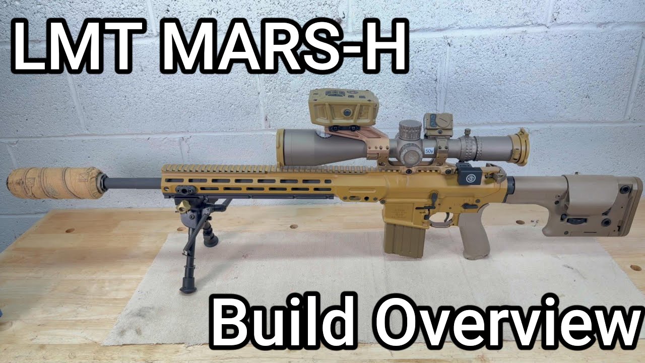 LMT MARS-H 18lb Precision Gas Gun Build Overview - YouTube