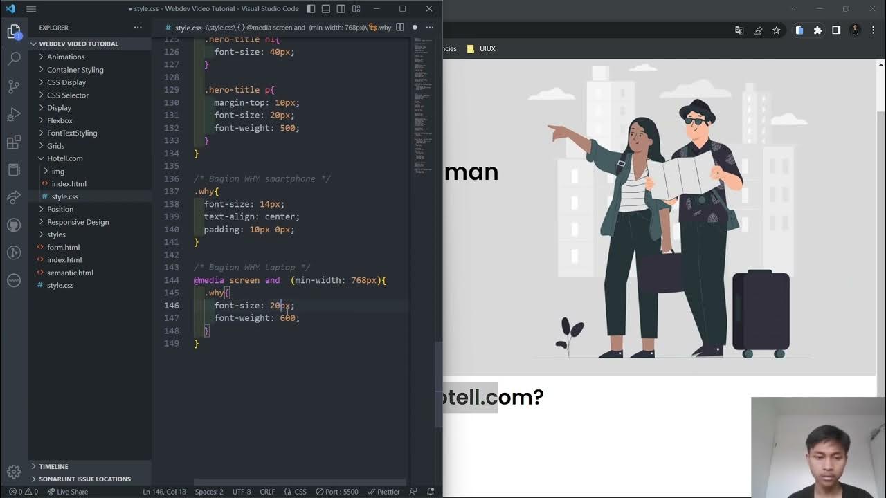 4.2. Latihan HTML CSS 2 - YouTube