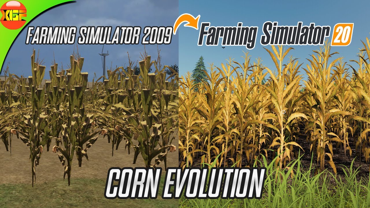 Ultimate Evolution of Corn in All Farming Simulator Games From fs 2009 ...