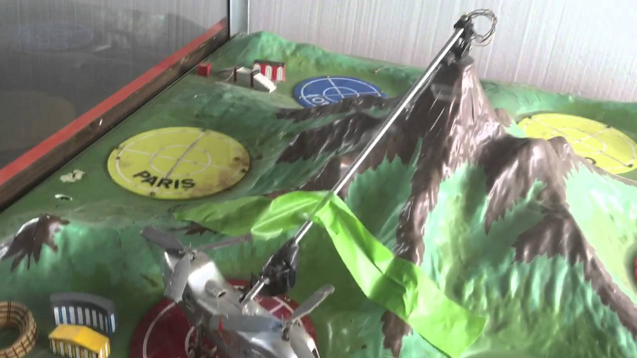 Sega Helicopter EM arcade machine for sale - YouTube