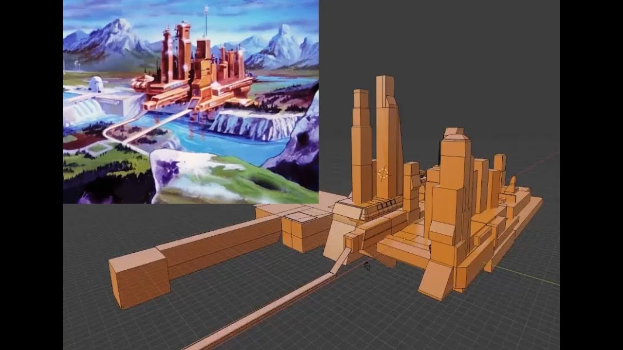 Autobot City Tour, blender - YouTube