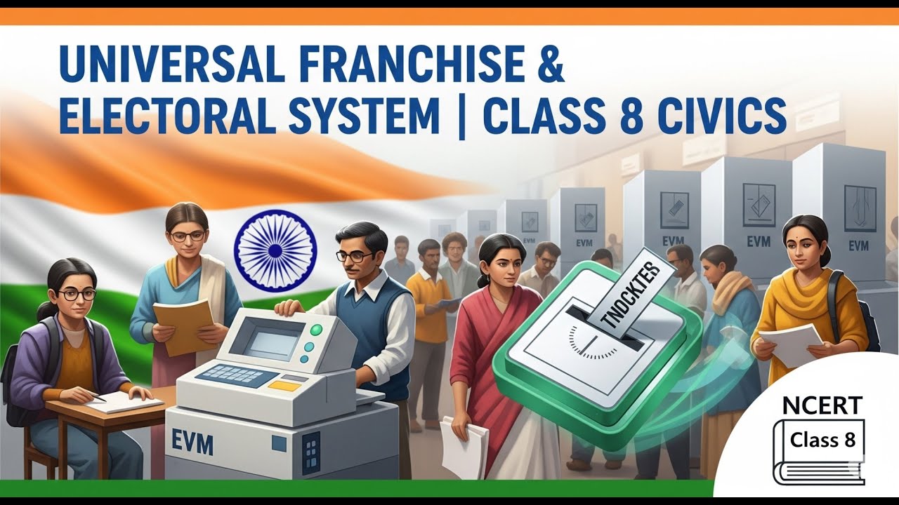 Universal Franchise & India’s Electoral System | Class 8 Social Science ...