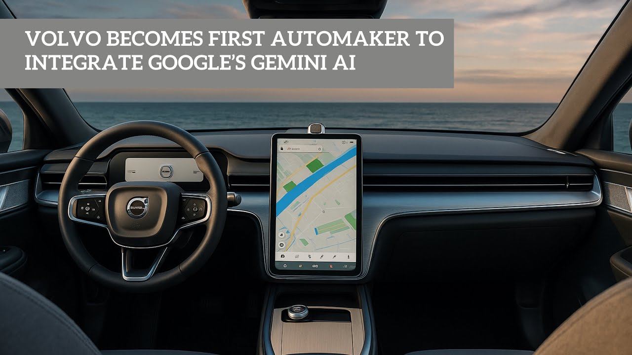Volvo Becomes First Automaker to Integrate Google’s Gemini AI | The ...