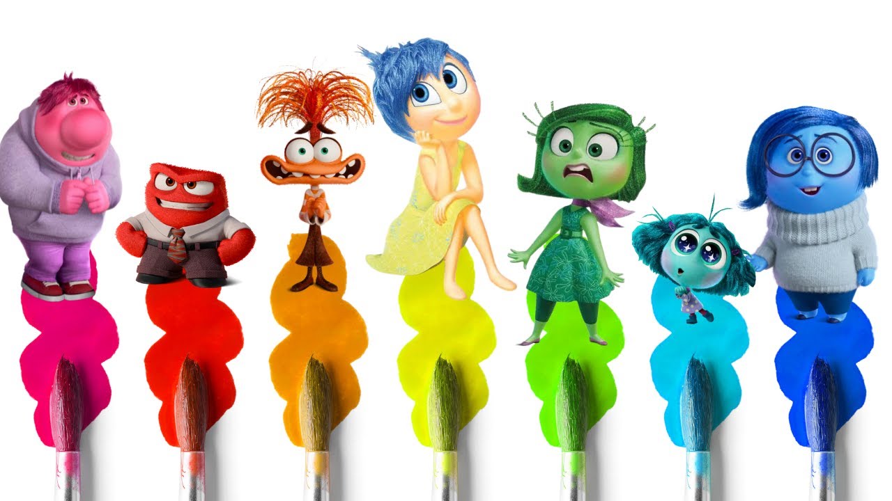 Inside Out 2 Quiz Emotion and colours - find the emotion #rainbow # ...