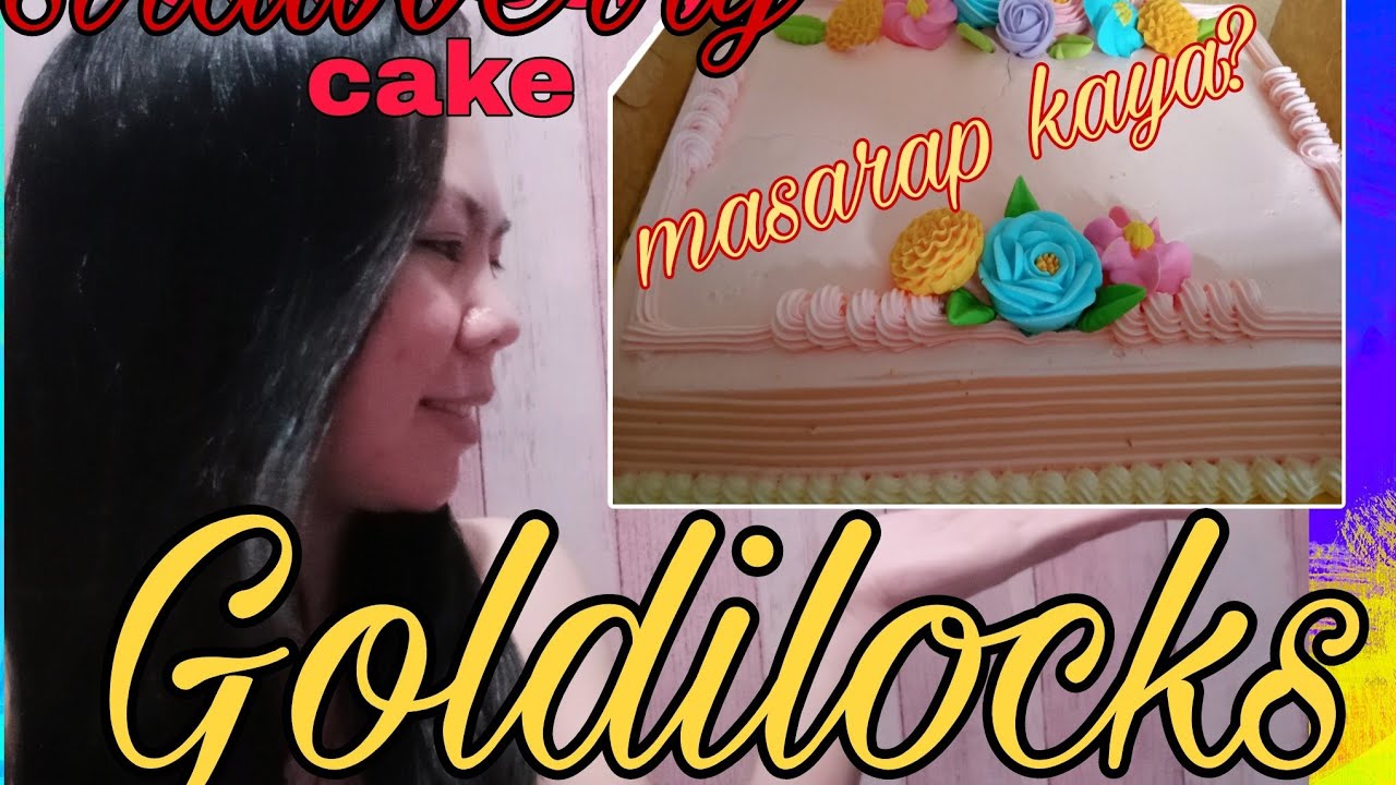 Pastel blooms strawberry cake| Goldilocks - YouTube