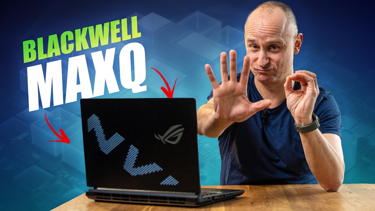 Proč si pořídit notebook s certifikací NVIDIA Blackwell Max-Q? - YouTube