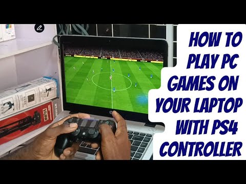 HOW TO PLAY PC GAMES ON YOUR LAPTOP WITH PS4 CONTROLLER - YouTube