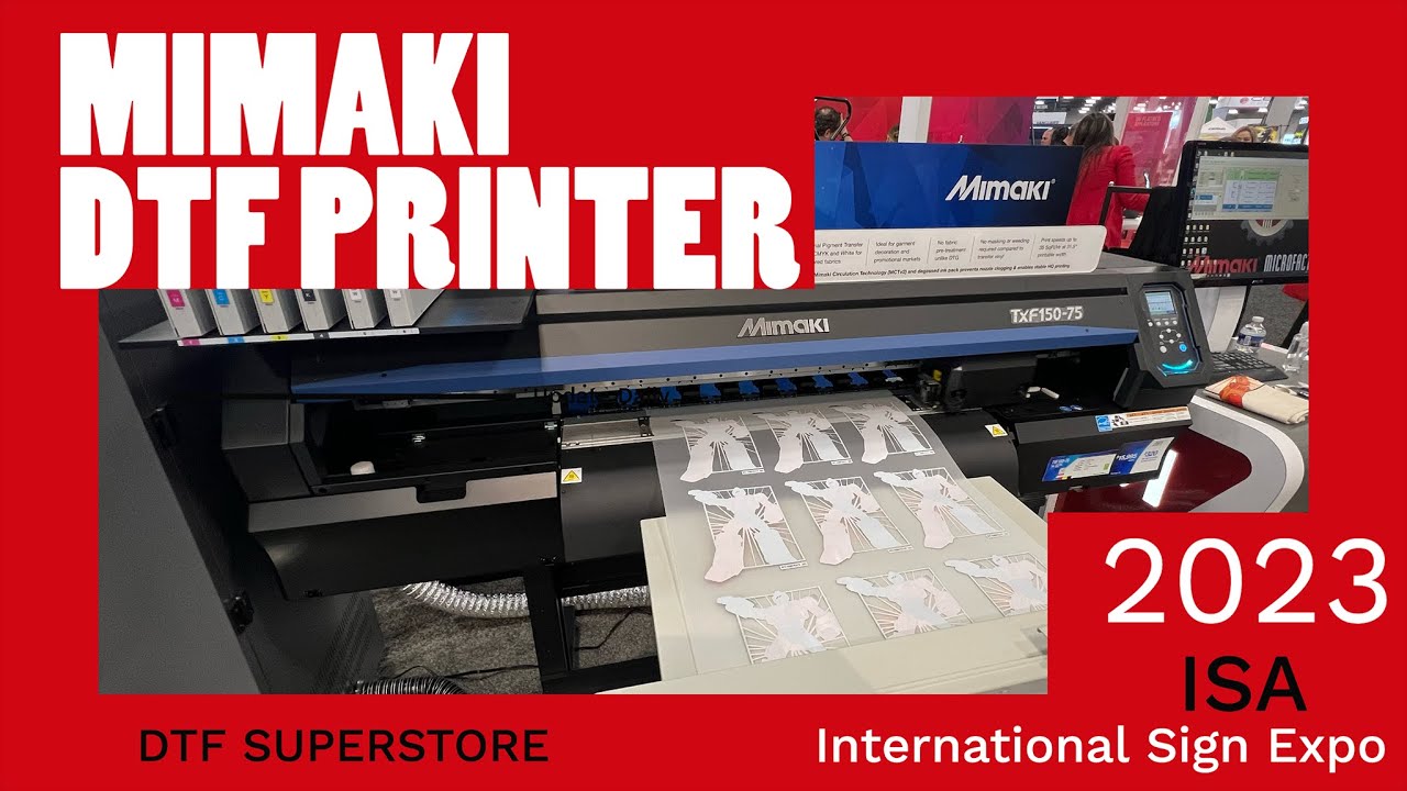 Mimaki takes over DTF Printing | Las Vegas 2023 | International Sign ...