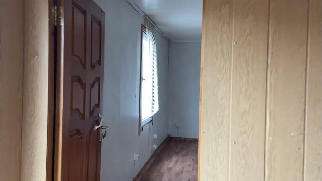 Утепленный вагон бытовка 12*3 метра для постоянного проживания. - YouTube