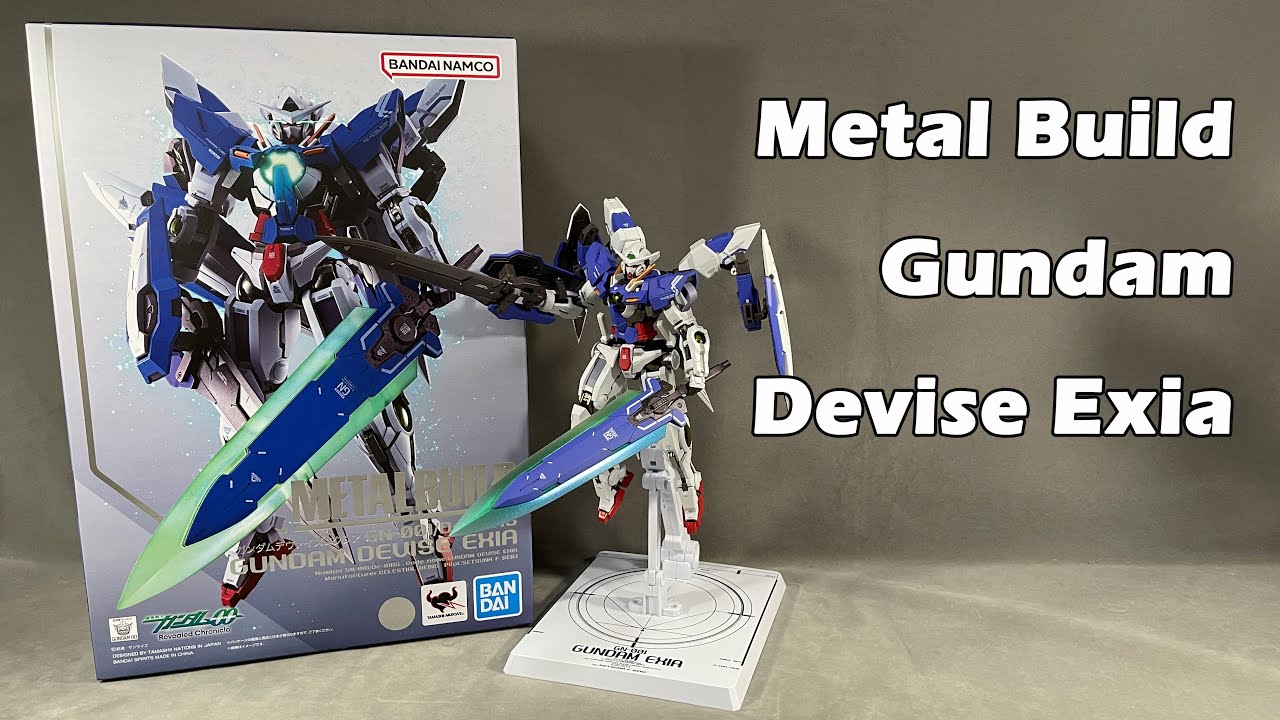 [ToysBoxing 玩具開箱] Metal Build Gundam Devise Exia - YouTube