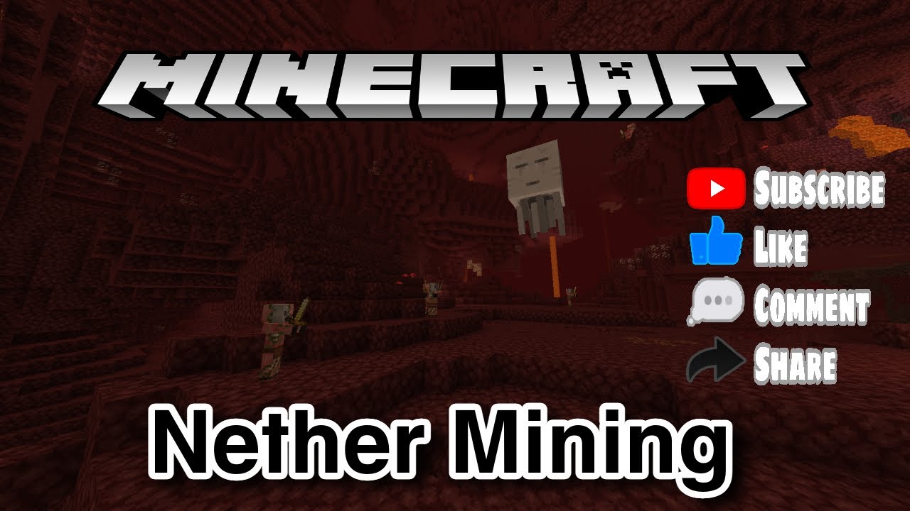 Nether Mining episode 9 ( Minecraft Bedrock ) - YouTube