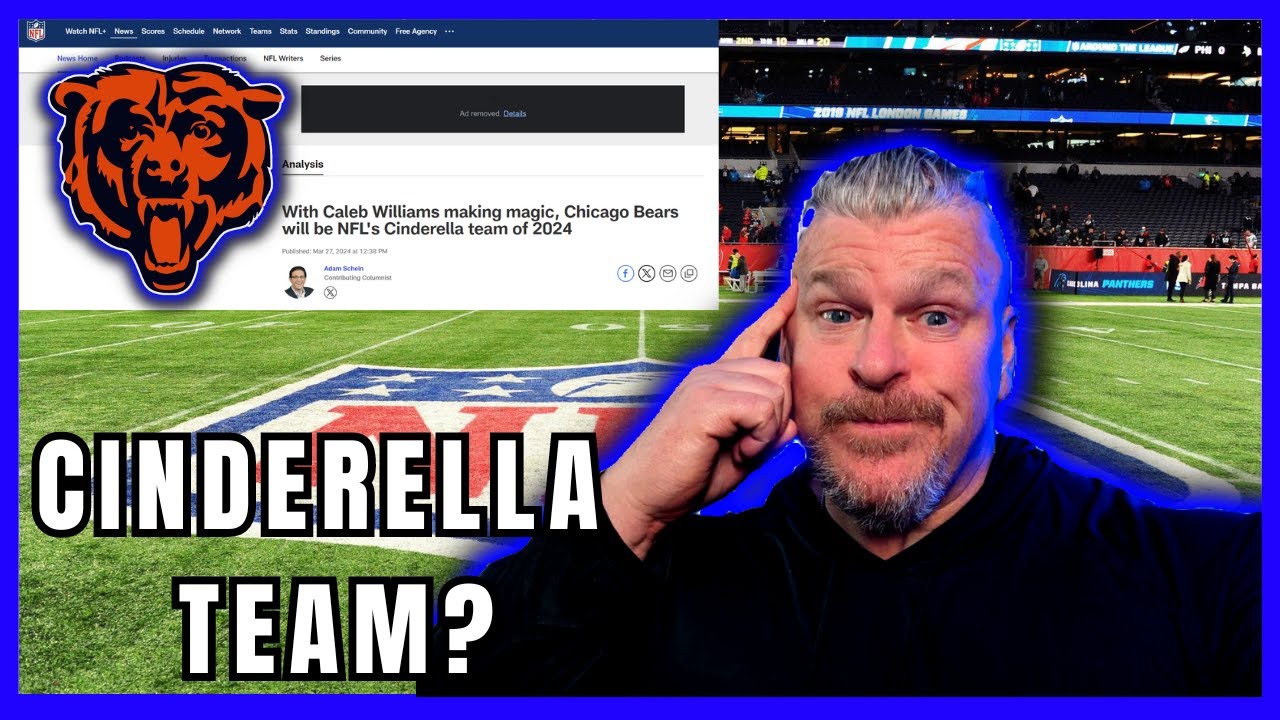 NFL.COM CLAIMS THE CHICAGO BEARS WILL BE THE 2024 CINDERELLA TEAM ...