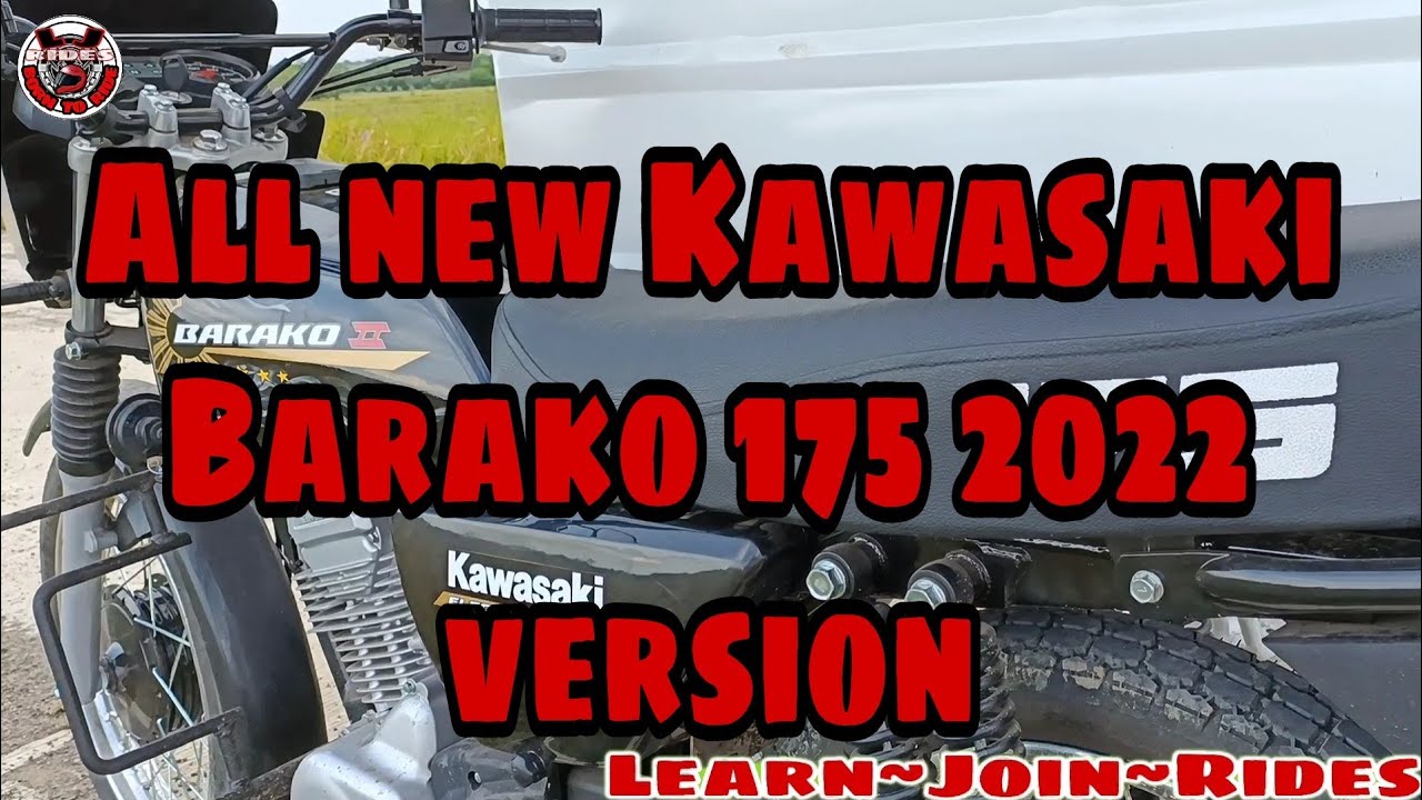 Kawasaki Barako II 2022 version Full review and Specifications - YouTube