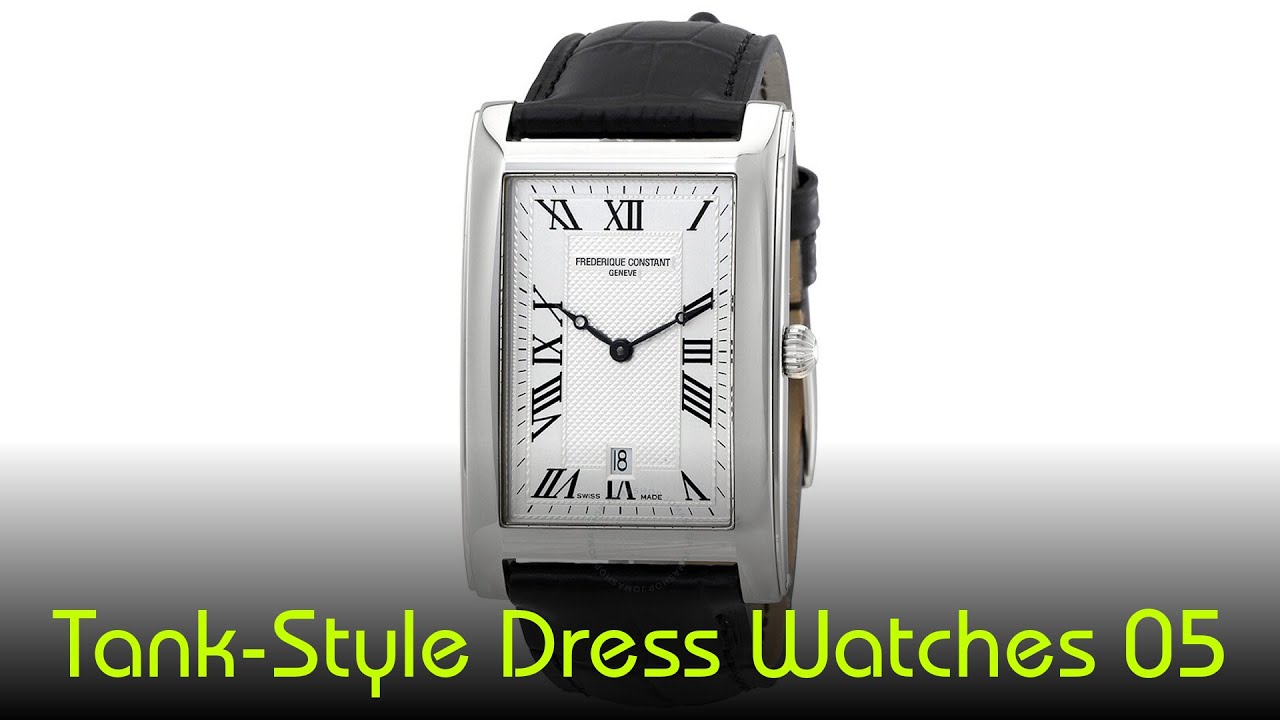 Dress Watches - Tank Style Part 05 - YouTube