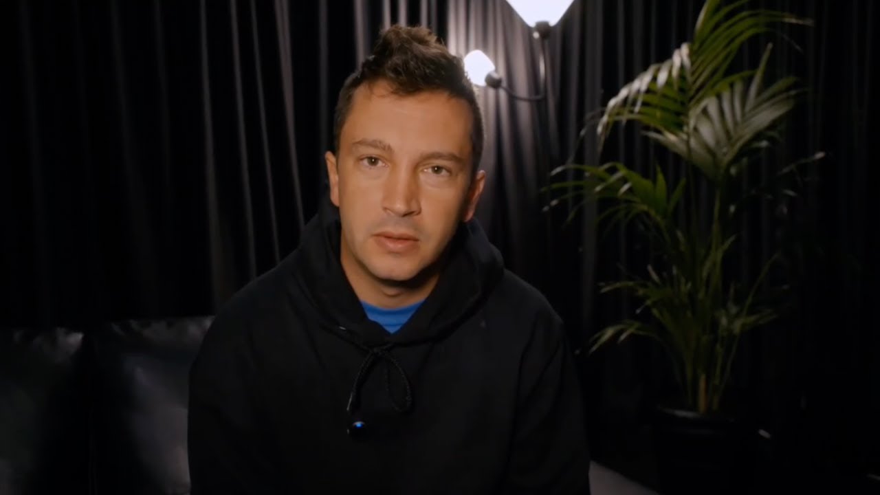 Twenty One Pilots- Tyler Joseph [The Line] Music Video premiere intro ...