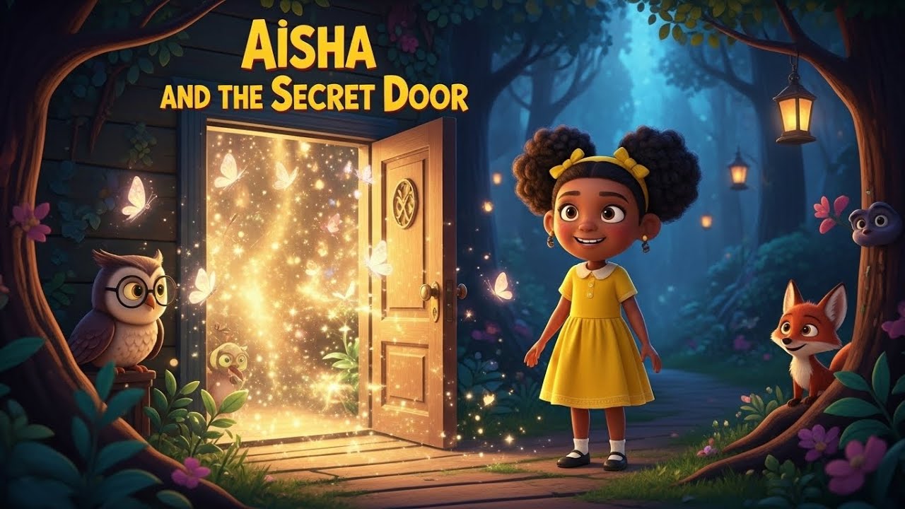 Aisha and the secret door | A magical kindness story for kids - YouTube