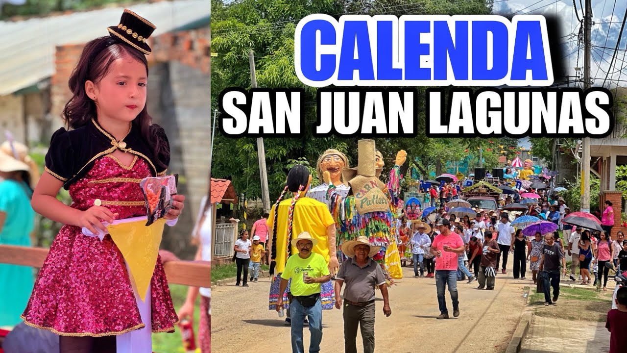 CALENDA de Fiesta Patronal en San Juan Lagunas, Putla Oaxaca - YouTube