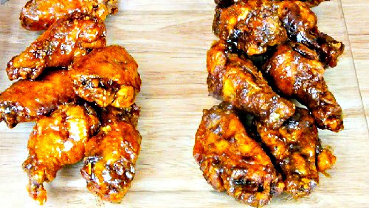 How to Make Sriracha Chicken Wings : Hot Wings recipes - YouTube