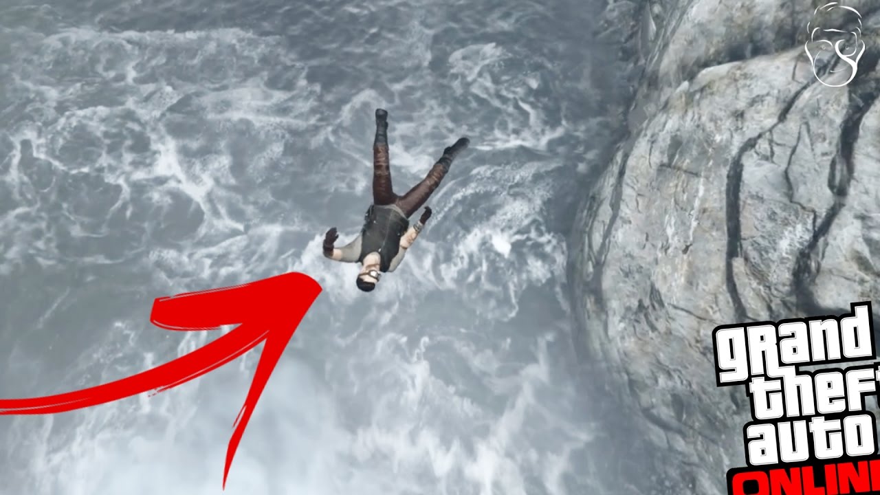 GTA 5 ONLINE | Balena albastra spune "Sari de pe pod!" - YouTube