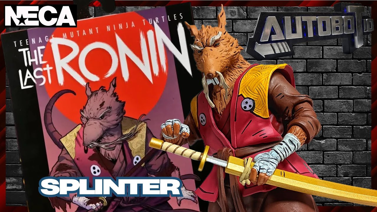 Mestre Splinter The Last Ronin - NECA Action Figure - YouTube