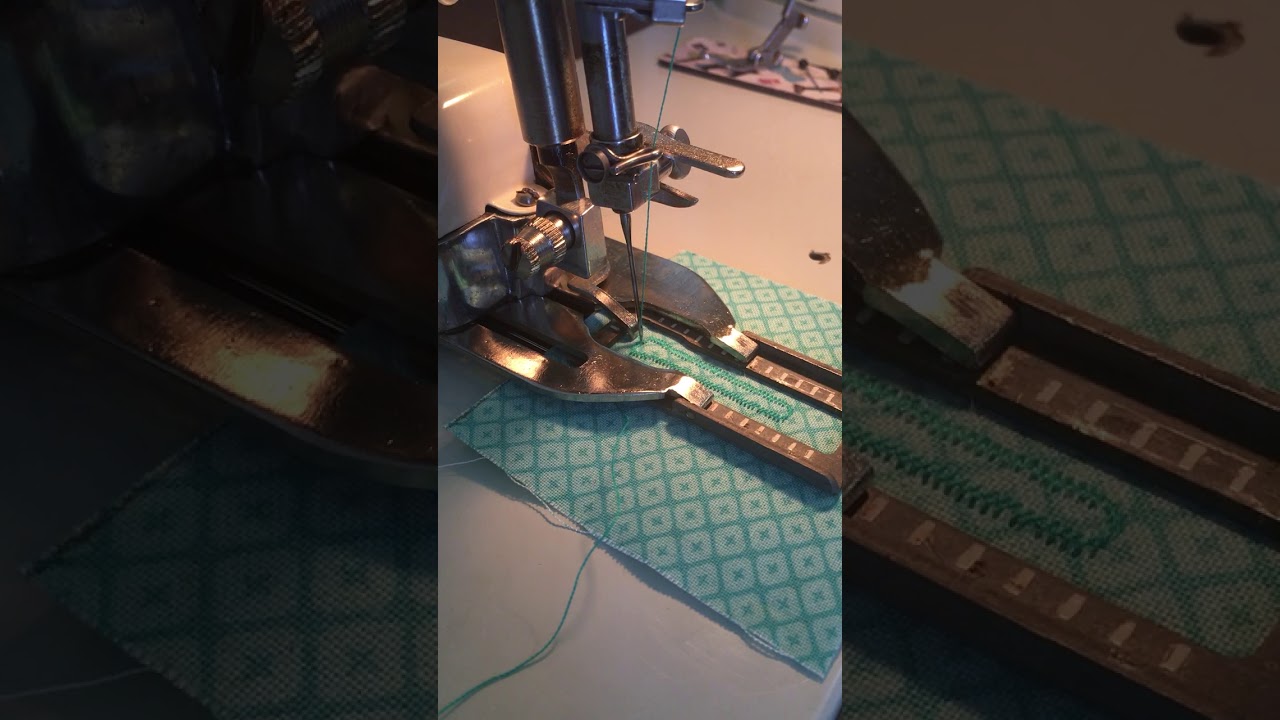 Singer Professional Buttonholer on Touch & Sew - YouTube