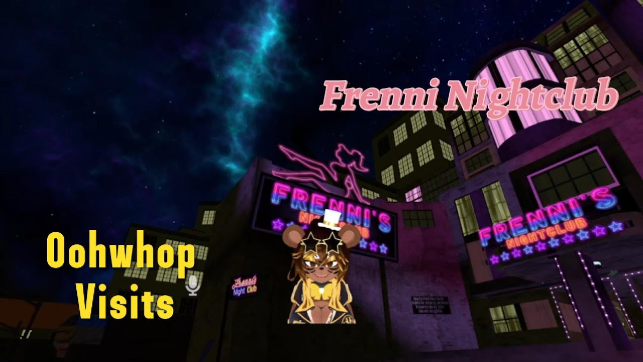 oohwhop gives tour of the new vrchat fap nights at frenni frenni ...