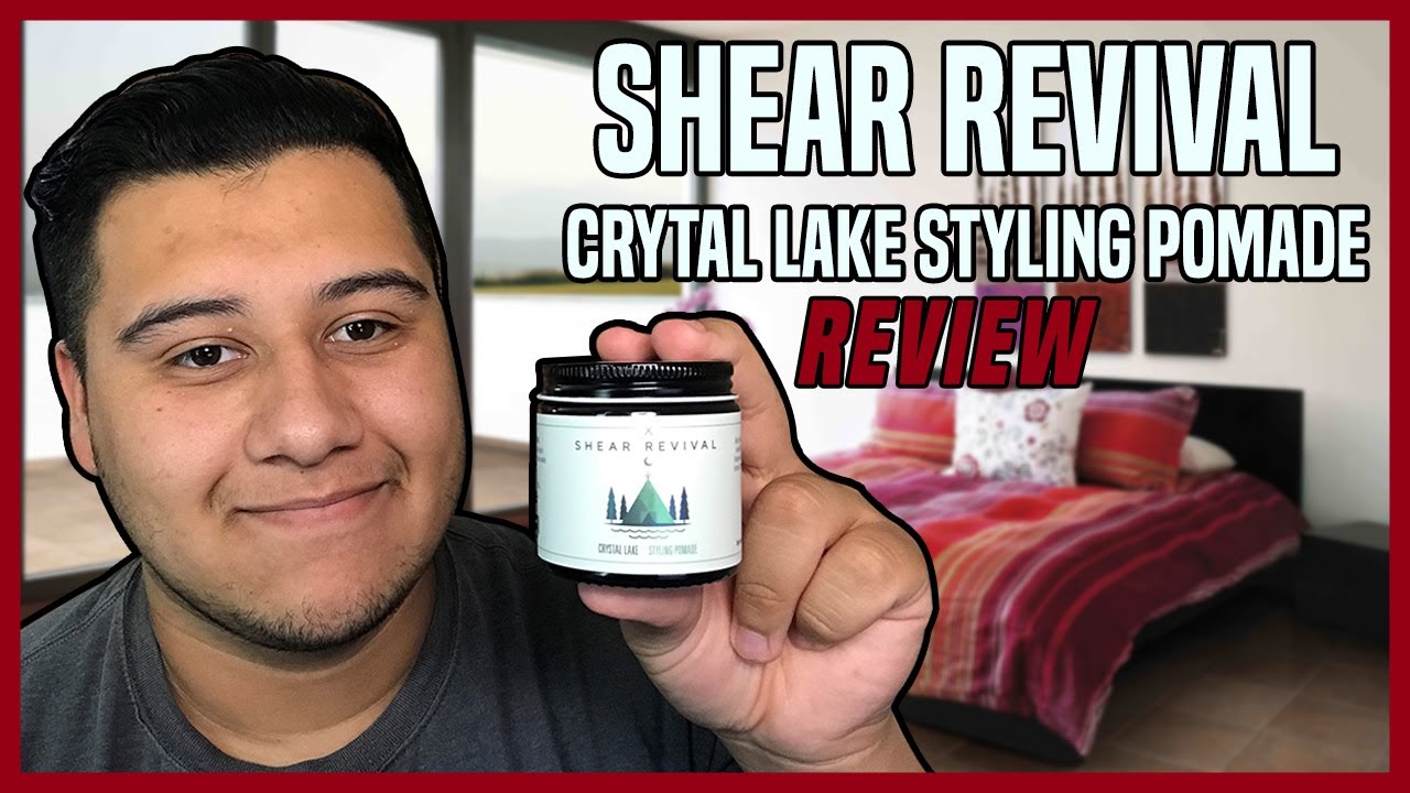 Shear Revival Crystal lake Styling Pomade // Product Review - YouTube