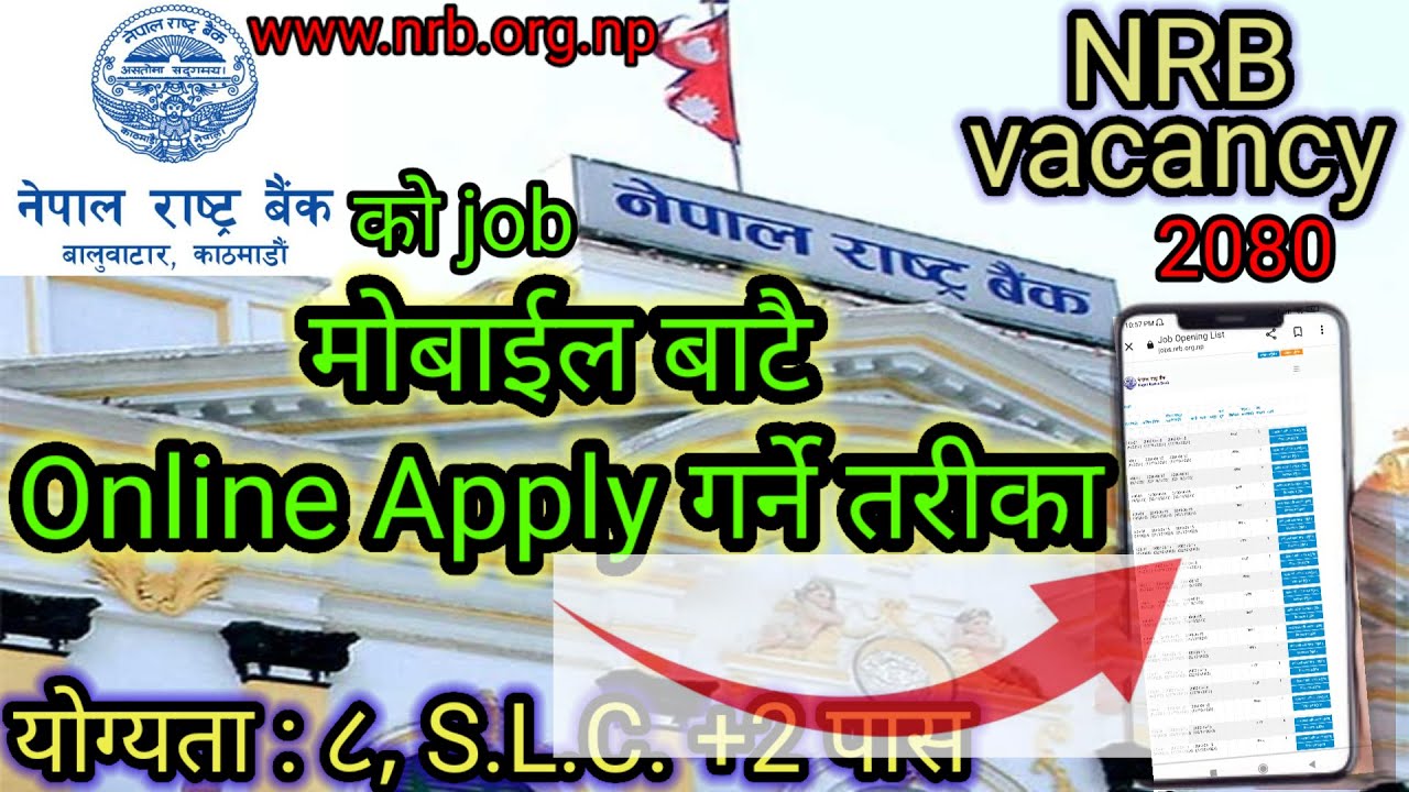 Nepal Rastra Bank Vacancy Online Apply 2080 | nrb vacancy online apply ...