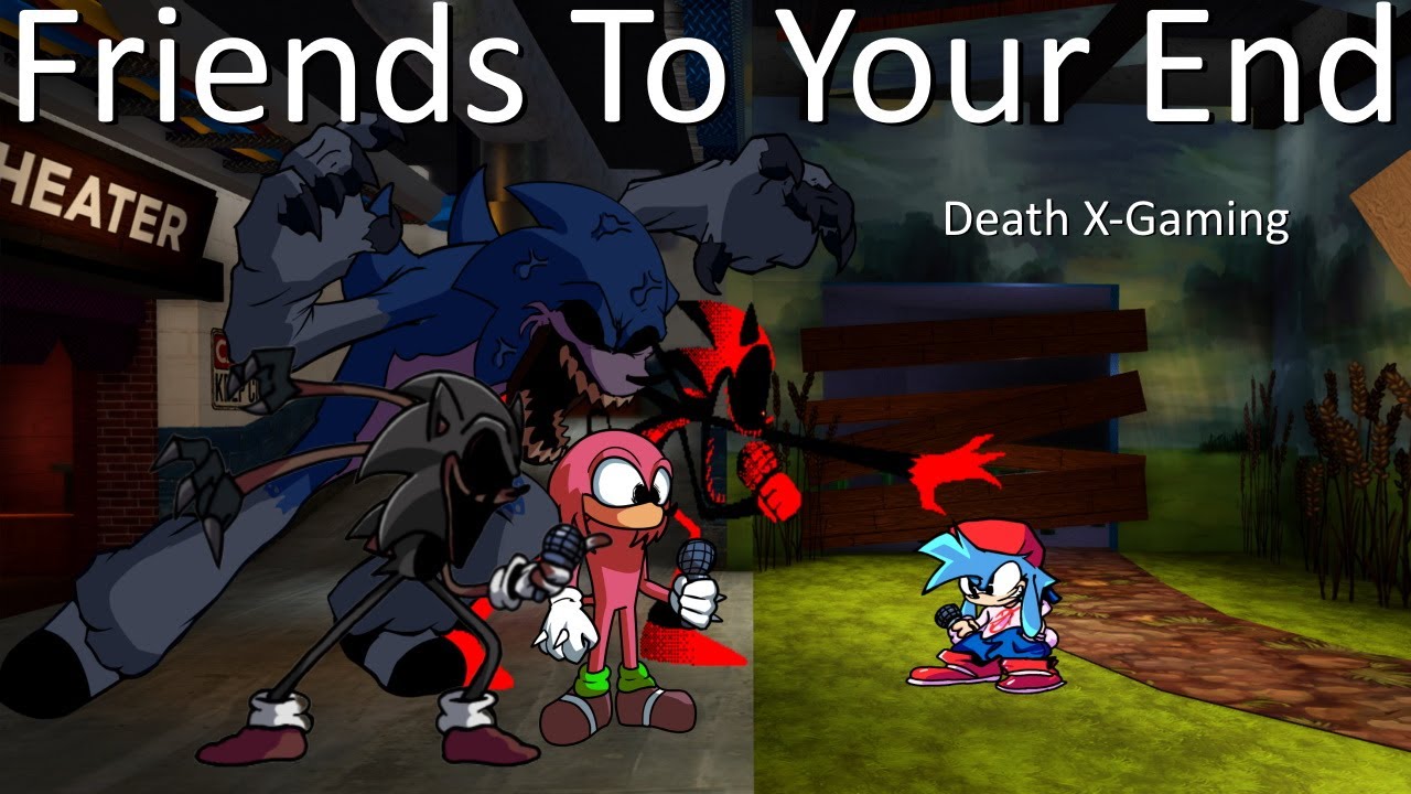 Friday Night Funkin' - Friends To Your End But Sonic.exe 3.0 Characters ...